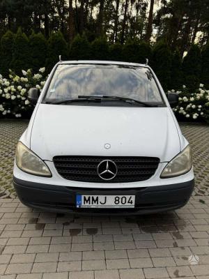 White Mercedes-Benz Vito 2008 in Vilnius, with an engine capacity of 2.15 L and mileage of 205 thousand km for 3200 €, photo 4 on AUTOMOTO.COM.LV