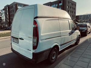 White Mercedes-Benz Vito 2008 in Vilnius, with an engine capacity of 2.20 L and mileage of 376 thousand km for 1550 €, photo 3 on AUTOMOTO.COM.LV