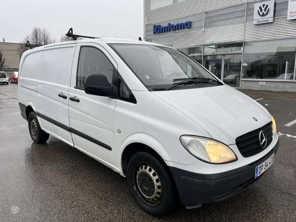 White Mercedes-Benz Vito 2009 in Vilnius, with an engine capacity of 2.20 L and mileage of 271 thousand km for 2900 €, photo 2 on AUTOMOTO.COM.LV