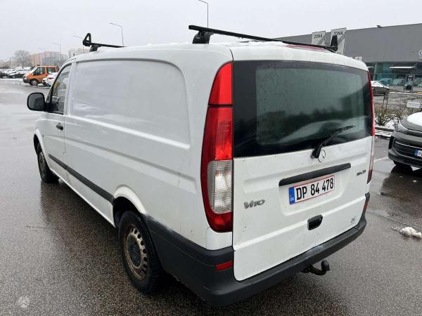 White Mercedes-Benz Vito 2009 in Vilnius, with an engine capacity of 2.20 L and mileage of 271 thousand km for 2900 €, photo 5 on AUTOMOTO.COM.LV