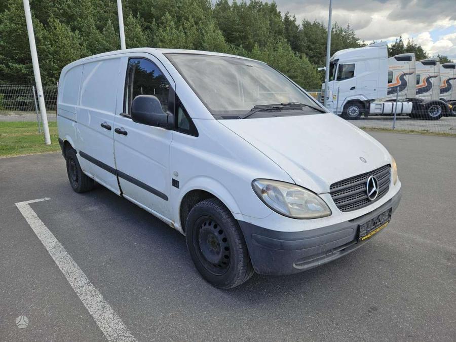 Balts Mercedes-Benz Vito 2009 Viļņa, ar dzinēja tilpumu 2.15 L un nobraukumu 206 tūkst. km par 2660 €, foto 1 vietnē AUTOMOTO.COM.LV