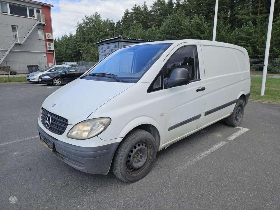 Balts Mercedes-Benz Vito 2009 Viļņa, ar dzinēja tilpumu 2.15 L un nobraukumu 206 tūkst. km par 2660 €, foto 4 vietnē AUTOMOTO.COM.LV