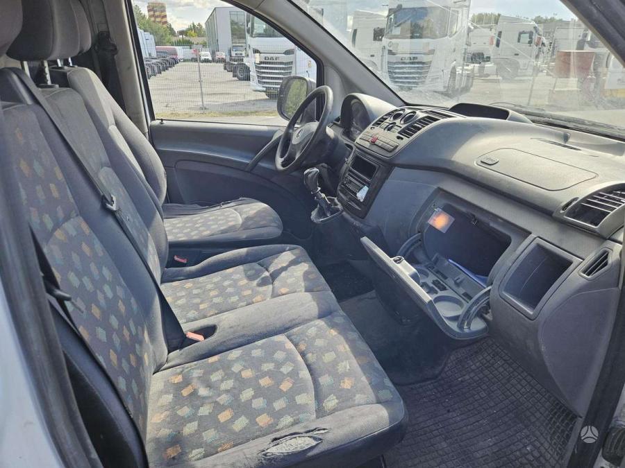 Balts Mercedes-Benz Vito 2009 Viļņa, ar dzinēja tilpumu 2.15 L un nobraukumu 206 tūkst. km par 2660 €, foto 12 vietnē AUTOMOTO.COM.LV