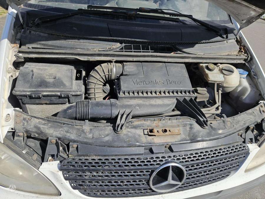 Balts Mercedes-Benz Vito 2009 Viļņa, ar dzinēja tilpumu 2.15 L un nobraukumu 206 tūkst. km par 2660 €, foto 13 vietnē AUTOMOTO.COM.LV