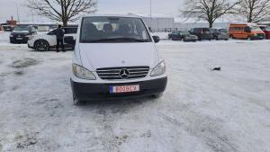 White Mercedes-Benz Vito 2010 in Kedainiai, with an engine capacity of 2.20 L and mileage of 381 thousand km for 6500 €, photo 2 on AUTOMOTO.COM.LV