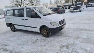 White Mercedes-Benz Vito 2010 in Kedainiai, with an engine capacity of 2.20 L and mileage of 381 thousand km for 6500 €, photo 4 on AUTOMOTO.COM.LV
