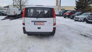 White Mercedes-Benz Vito 2010 in Kedainiai, with an engine capacity of 2.20 L and mileage of 381 thousand km for 6500 €, photo 6 on AUTOMOTO.COM.LV