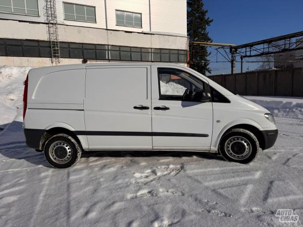 White Mercedes-Benz Vito 2010 in Panevezys, with an engine capacity of 2.10 L and mileage of 260 thousand km for 4200 €, photo 2 on AUTOMOTO.COM.LV