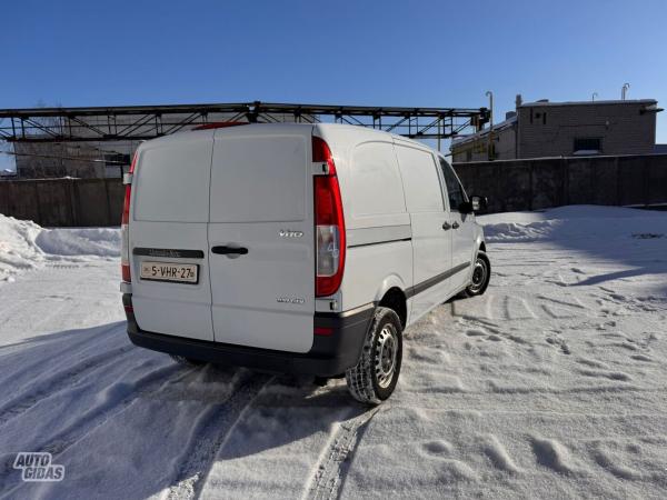 White Mercedes-Benz Vito 2010 in Panevezys, with an engine capacity of 2.10 L and mileage of 260 thousand km for 4200 €, photo 3 on AUTOMOTO.COM.LV