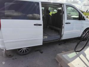 Balts Mercedes-Benz Vito 2010 Kauņa, ar dzinēja tilpumu 2.15 L un nobraukumu 349 tūkst. km par 6600 €, foto 3 vietnē AUTOMOTO.COM.LV