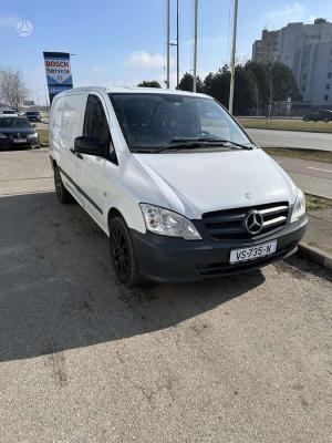 White Mercedes-Benz Vito 2011 in Kaunas, with an engine capacity of 2.14 L and mileage of 355 thousand km for 3250 €, photo  on AUTOMOTO.COM.LV