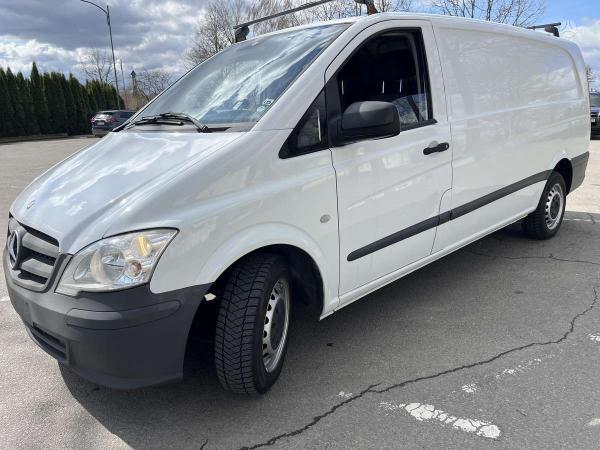 White Mercedes-Benz Vito 2011 in Taurage, with an engine capacity of 2.20 L and mileage of 265 thousand km for 4800 €, photo 1 on AUTOMOTO.COM.LV