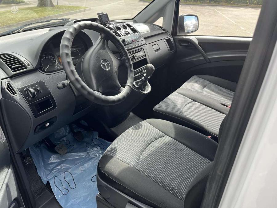 Balts Mercedes-Benz Vito 2011 Tauragė, ar dzinēja tilpumu 2.20 L un nobraukumu 265 tūkst. km par 4800 €, foto 8 vietnē AUTOMOTO.COM.LV