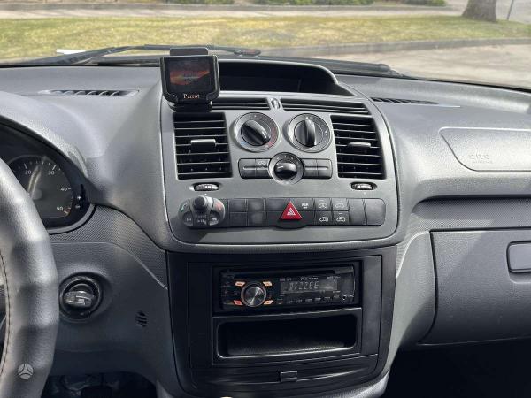 White Mercedes-Benz Vito 2011 in Taurage, with an engine capacity of 2.20 L and mileage of 265 thousand km for 4800 €, photo 8 on AUTOMOTO.COM.LV