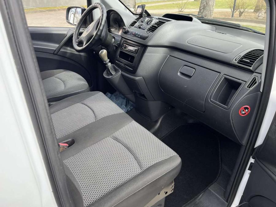 Balts Mercedes-Benz Vito 2011 Tauragė, ar dzinēja tilpumu 2.20 L un nobraukumu 265 tūkst. km par 4800 €, foto 11 vietnē AUTOMOTO.COM.LV