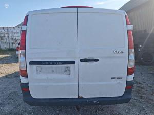 White Mercedes-Benz Vito 2011 in Kaunas, with an engine capacity of 2.14 L and mileage of 297 thousand km for 2850 €, photo 5 on AUTOMOTO.COM.LV