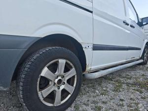 White Mercedes-Benz Vito 2011 in Kaunas, with an engine capacity of 2.14 L and mileage of 297 thousand km for 2850 €, photo 16 on AUTOMOTO.COM.LV