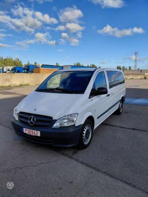 White Mercedes-Benz Vito 2011 in Panevezys, with an engine capacity of 2.10 L and mileage of 309 thousand km for 7900 €, photo  on AUTOMOTO.COM.LV