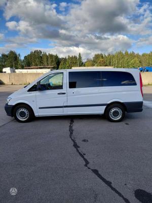 White Mercedes-Benz Vito 2011 in Panevezys, with an engine capacity of 2.10 L and mileage of 309 thousand km for 7900 €, photo 6 on AUTOMOTO.COM.LV