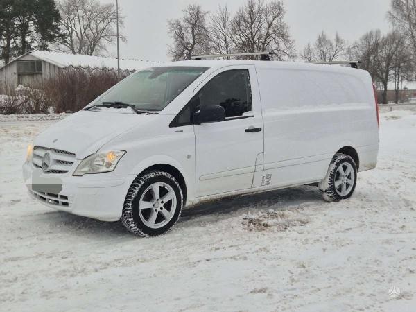 White Mercedes-Benz Vito 2012 in Taurage, with an engine capacity of 2.99 L and mileage of 305 thousand km for 4950 €, photo 1 on AUTOMOTO.COM.LV