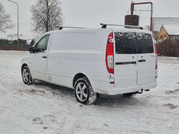 White Mercedes-Benz Vito 2012 in Taurage, with an engine capacity of 2.99 L and mileage of 305 thousand km for 4950 €, photo 2 on AUTOMOTO.COM.LV