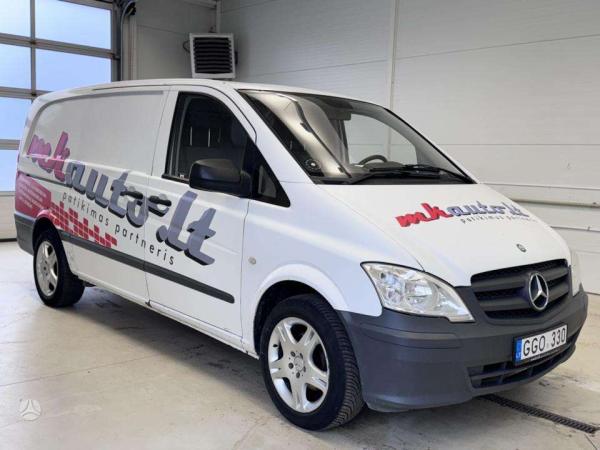 Balts Mercedes-Benz Vito 2012 Radviliškis, ar dzinēja tilpumu 2.14 L un nobraukumu 25 tūkst. km par 5626 €, foto 2 vietnē AUTOMOTO.COM.LV