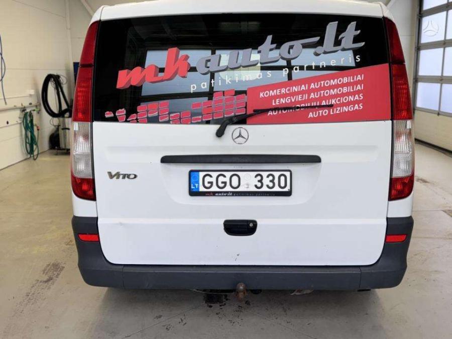 Balts Mercedes-Benz Vito 2012 Radviliškis, ar dzinēja tilpumu 2.14 L un nobraukumu 25 tūkst. km par 5626 €, foto 4 vietnē AUTOMOTO.COM.LV