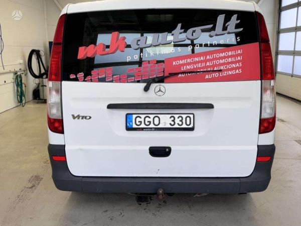 Белый Мерседес Вито 2012 в Радвилишкис, объемом двигателя 2.14 л и пробегом 255 тыс. км за 5626 €, фото 4 на AUTOMOTO.COM.LV
