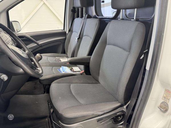 White Mercedes-Benz Vito 2012 in Radviliskis, with an engine capacity of 2.14 L and mileage of 255 thousand km for 5142 €, photo 8 on AUTOMOTO.COM.LV