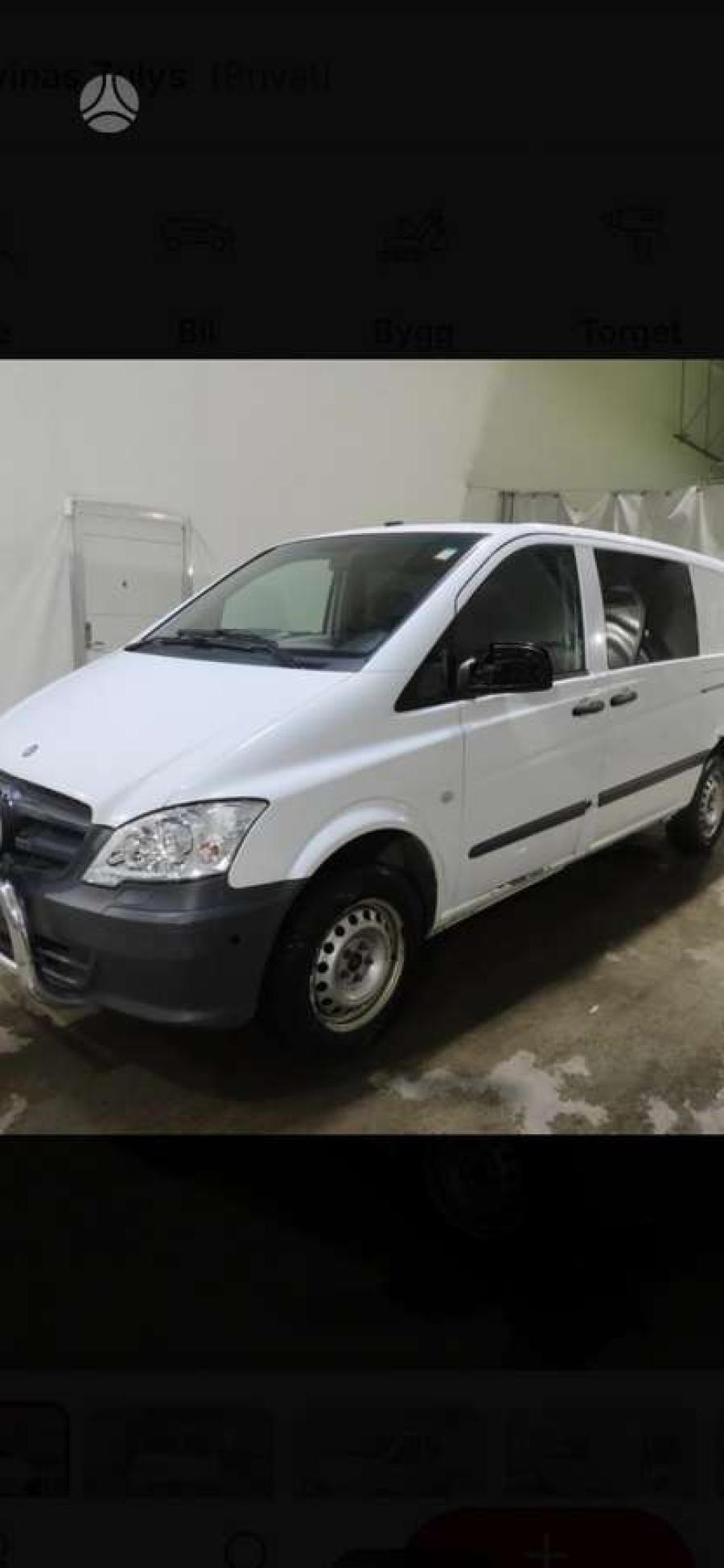Balts Mercedes-Benz Vito 2012 Ukmergė, ar dzinēja tilpumu 2.20 L un nobraukumu 280 tūkst. km par 6000 €, foto 4 vietnē AUTOMOTO.COM.LV