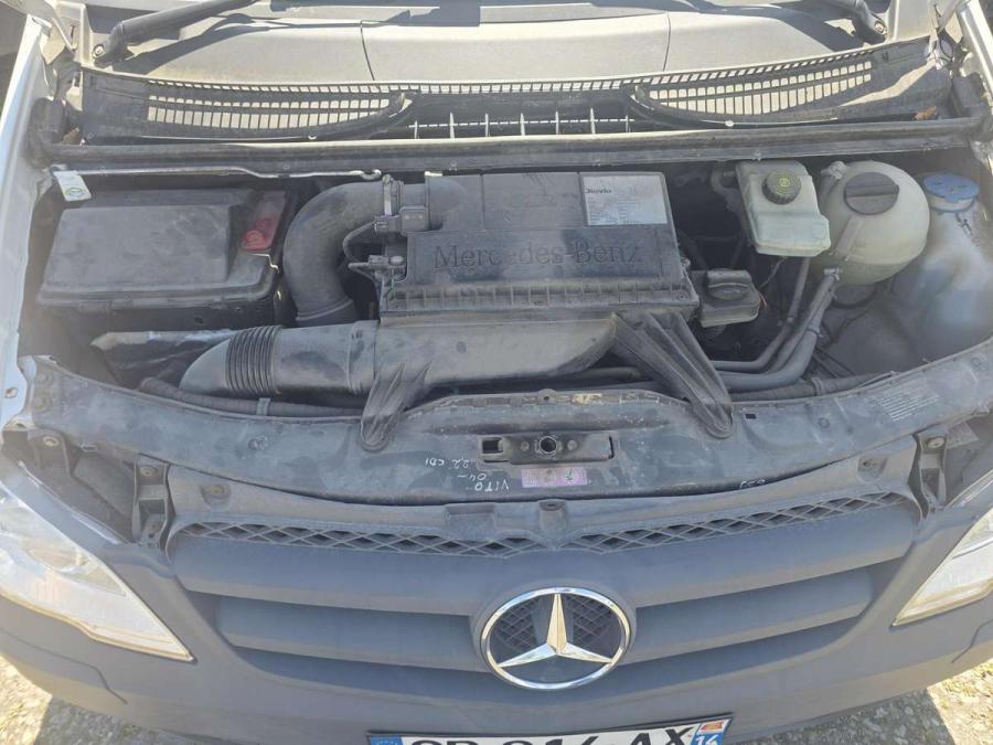 Balts Mercedes-Benz Vito 2012 Tauragė, ar dzinēja tilpumu 2.14 L un nobraukumu 221 tūkst. km par 3650 €, foto 6 vietnē AUTOMOTO.COM.LV