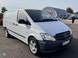 White Mercedes-Benz Vito 2012 in Radviliskis, with an engine capacity of 2.14 L and mileage of 257 thousand km for 5142 €, photo 4 on AUTOMOTO.COM.LV