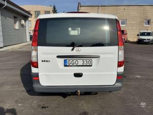 White Mercedes-Benz Vito 2012 in Radviliskis, with an engine capacity of 2.14 L and mileage of 257 thousand km for 5142 €, photo 7 on AUTOMOTO.COM.LV