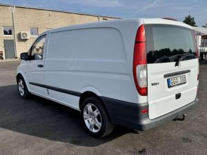 White Mercedes-Benz Vito 2012 in Radviliskis, with an engine capacity of 2.14 L and mileage of 257 thousand km for 5142 €, photo 8 on AUTOMOTO.COM.LV