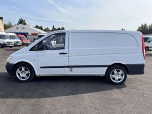 White Mercedes-Benz Vito 2012 in Radviliskis, with an engine capacity of 2.14 L and mileage of 257 thousand km for 5142 €, photo 9 on AUTOMOTO.COM.LV