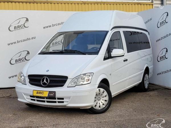 White Mercedes-Benz Vito 2014 in Klaipeda, with an engine capacity of 2.14 L and mileage of 259 thousand km for 9800 €, photo 1 on AUTOMOTO.COM.LV