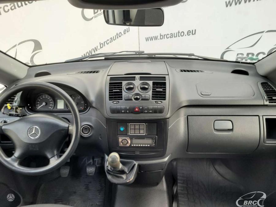 Balts Mercedes-Benz Vito 2014 Klaipėda, ar dzinēja tilpumu 2.14 L un nobraukumu 259 tūkst. km par 9800 €, foto 4 vietnē AUTOMOTO.COM.LV