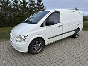 Balts Mercedes-Benz Vito 2014 Klaipėda, ar dzinēja tilpumu 2.14 L un nobraukumu 147 tūkst. km par 6300 €, foto  vietnē AUTOMOTO.COM.LV