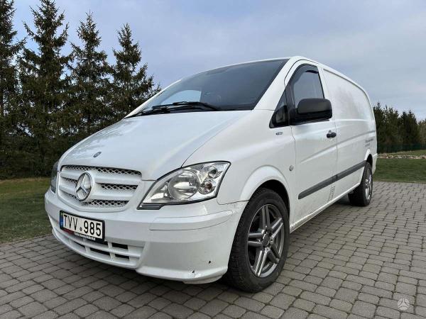 Balts Mercedes-Benz Vito 2014 Klaipėda, ar dzinēja tilpumu 2.14 L un nobraukumu 147 tūkst. km par 6300 €, foto 2 vietnē AUTOMOTO.COM.LV