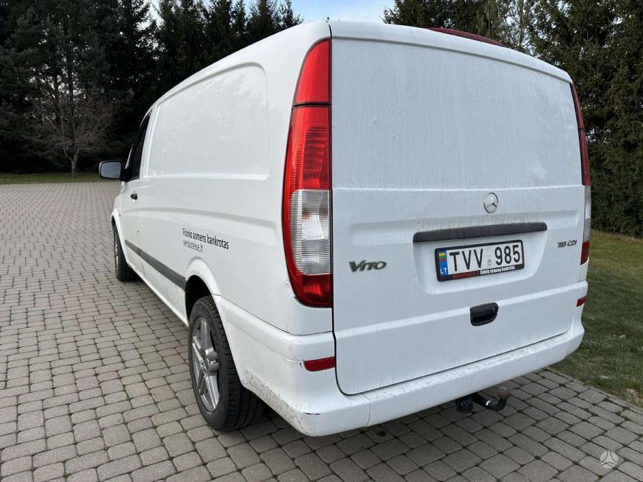 Balts Mercedes-Benz Vito 2014 Klaipėda, ar dzinēja tilpumu 2.14 L un nobraukumu 147 tūkst. km par 6300 €, foto 4 vietnē AUTOMOTO.COM.LV