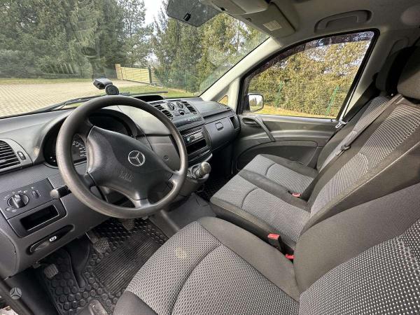 Balts Mercedes-Benz Vito 2014 Klaipėda, ar dzinēja tilpumu 2.14 L un nobraukumu 147 tūkst. km par 6300 €, foto 10 vietnē AUTOMOTO.COM.LV