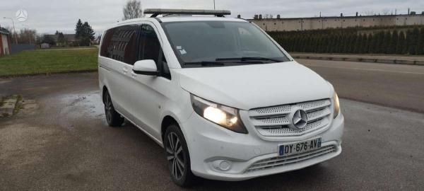 Balts Mercedes-Benz Vito 2015 Kėdainiai, ar dzinēja tilpumu 2.14 L un nobraukumu 612 tūkst. km par 11499 €, foto 1 vietnē AUTOMOTO.COM.LV