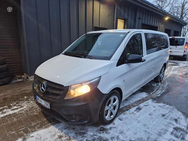 Balts Mercedes-Benz Vito 2015 Kauņa, ar dzinēja tilpumu 2.14 L un nobraukumu 489 tūkst. km par 9700 €, foto 1 vietnē AUTOMOTO.COM.LV