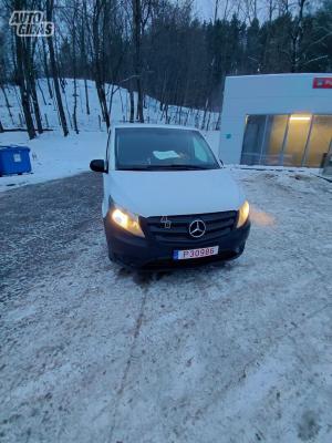 White Mercedes-Benz Vito 2015 in Alytus, with an engine capacity of 1.60 L and mileage of 253 thousand km for 7500 €, photo 4 on AUTOMOTO.COM.LV
