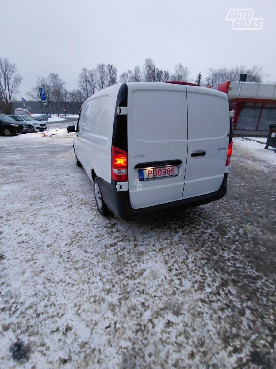 White Mercedes-Benz Vito 2015 in Alytus, with an engine capacity of 1.60 L and mileage of 253 thousand km for 7500 €, photo 5 on AUTOMOTO.COM.LV