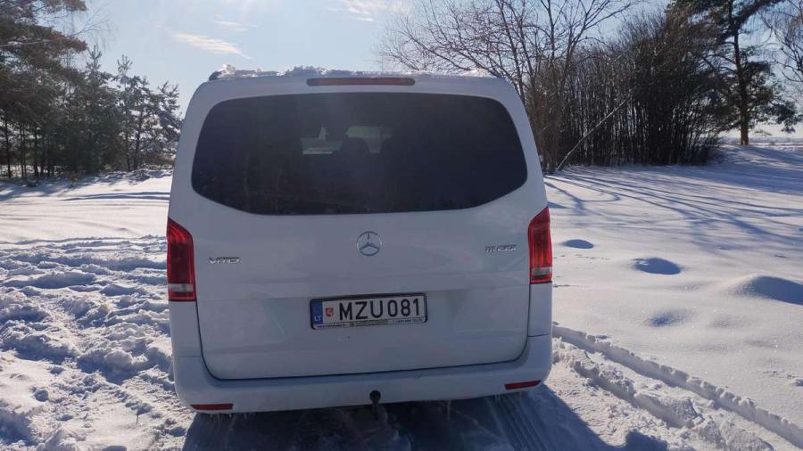 Balts Mercedes-Benz Vito 2015 Tauragė, ar dzinēja tilpumu 1.60 L un nobraukumu 210 tūkst. km par 8100 €, foto 5 vietnē AUTOMOTO.COM.LV