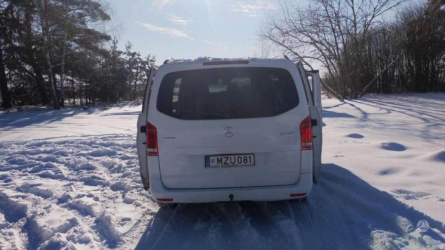 Balts Mercedes-Benz Vito 2015 Tauragė, ar dzinēja tilpumu 1.60 L un nobraukumu 210 tūkst. km par 8100 €, foto 11 vietnē AUTOMOTO.COM.LV