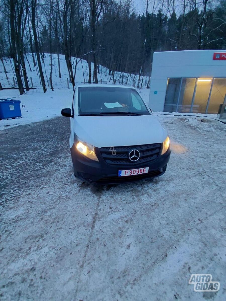 Balts Mercedes-Benz Vito 2015 Alīta, ar dzinēja tilpumu 1.60 L un nobraukumu 2 tūkst. km par 6700 €, foto 3 vietnē AUTOMOTO.COM.LV