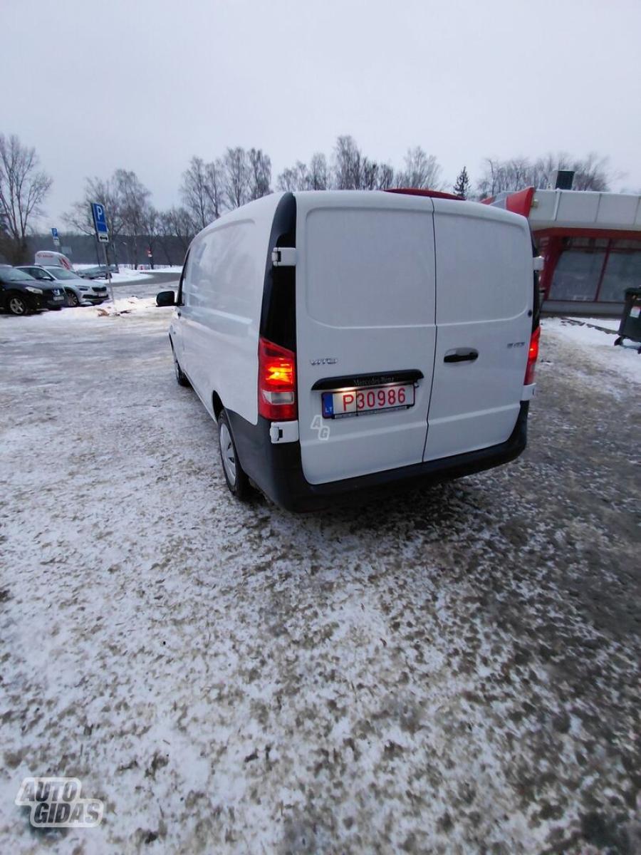 Balts Mercedes-Benz Vito 2015 Alīta, ar dzinēja tilpumu 1.60 L un nobraukumu 2 tūkst. km par 6700 €, foto 6 vietnē AUTOMOTO.COM.LV