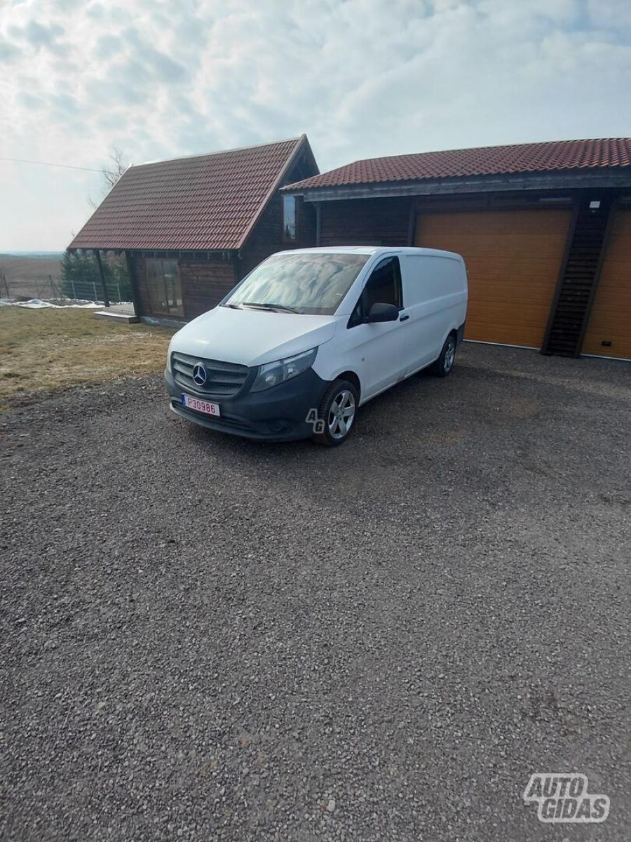 Balts Mercedes-Benz Vito 2015 Alīta, ar dzinēja tilpumu 1.60 L un nobraukumu 250 tūkst. km par 6550 €, foto 5 vietnē AUTOMOTO.COM.LV